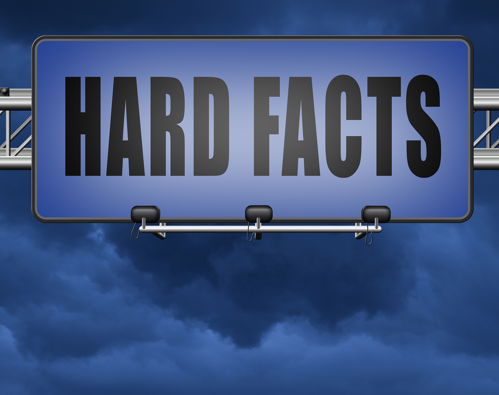 hard facts or proof, scientific proven fact and truth, road sign | T ...